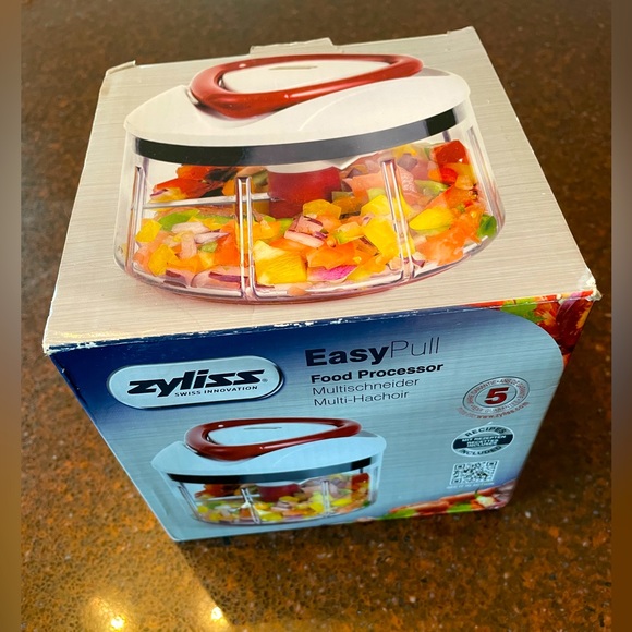 Zyliss | Kitchen | Zyliss Easy Pull Food Processor 3 Cups Capacity ...